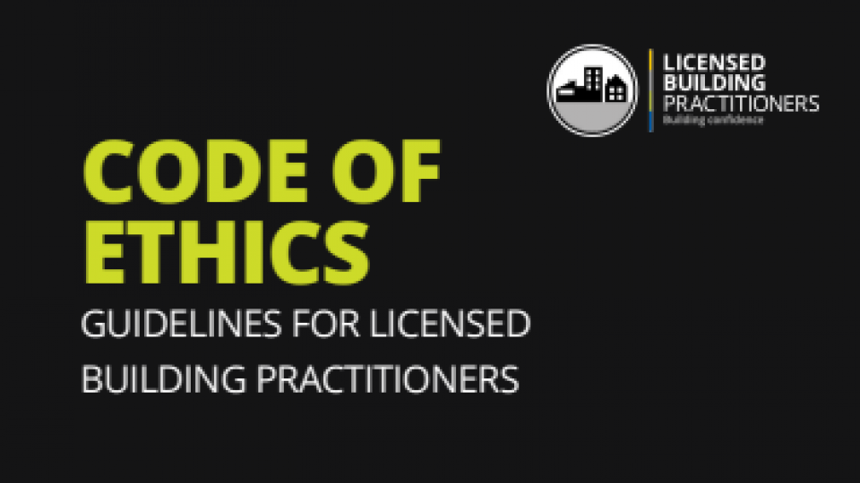 Licensed Building Practitioners